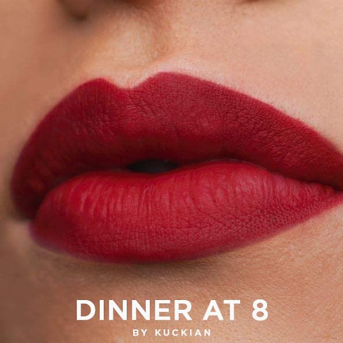 DINNER AT 8, by Kuckian - Sexy Red Lipstick - LONG LASTING - Liquid Velvet Supremé - Cruelty Free, Vegan, Liquid Matte, No Smudge