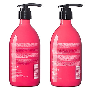 Luseta Keratin Shampoo and Conditioner for Color Treated Damaged & Dry Hair, Keratin Hair Treatment for Smoothing& Nourishing, Free of Sulfates, Paraben and Gluten 2 X 16.9Oz