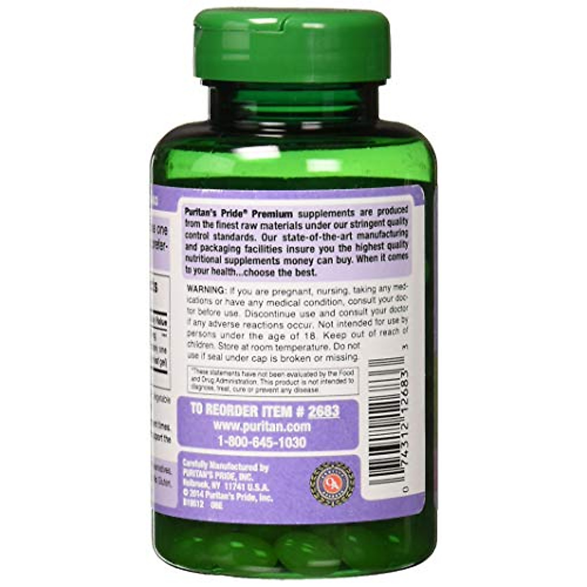 Puritans Pride Aloe Vera Extract 25mg (5000mg equivalent) Softgels, 200 Count (Packaging may vary)