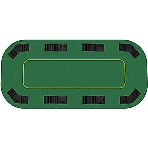 Trademark Texas Holdem Folding Poker Table Top