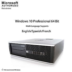 HP Elite 8200 SFF High Performance Business Desktop Computer Intel Quad Core i7 up to 3.8GHz Processor 2TB HDD 16GB DDR3 Memory DVD Windows 10 Professional (Renewed) (16GB)