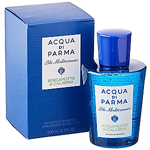 Acqua Di Parma Blu Mediterraneo Bergamotto Di Calabria Exhilarating Shower Gel, 6.7 Ounce