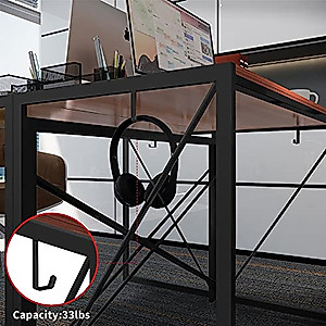 Nova Furniture Group Folding Home Office Computer Desk, Portable multifunction Study Writing Laptop Table For Urban Small Space Apartment, Condo & Dorm, Space Saving, Waterproof desktop, Easy Assemble