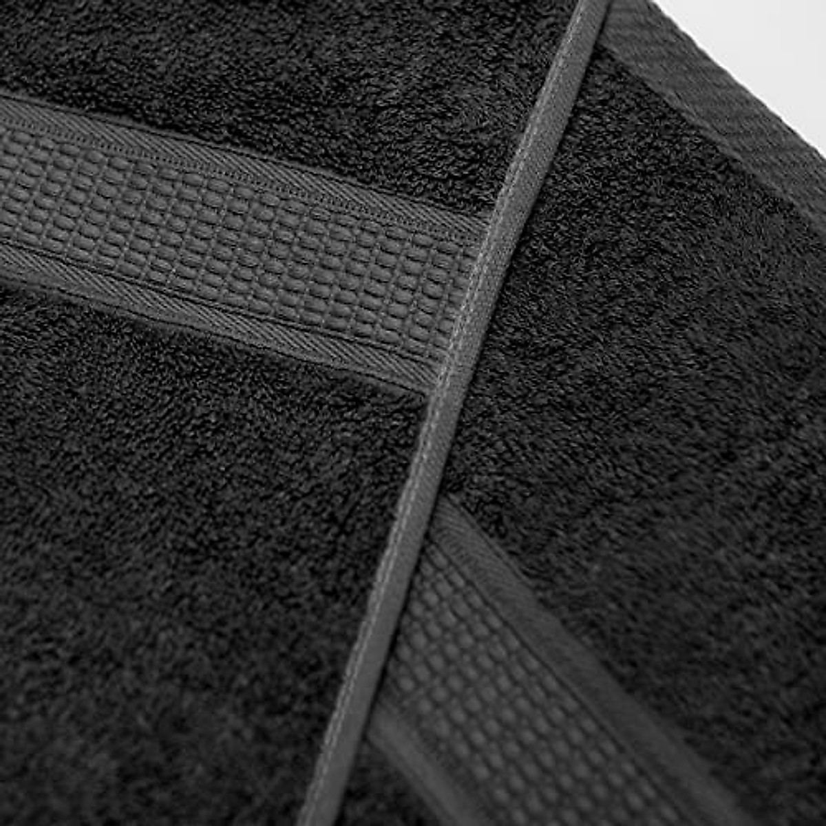 Ariv Towels - Bath Towels Set - Premium Bamboo Cotton Bath Towels - Ultra Absorbent, Soft Feel, Large and Quick Drying 30" X 52" (Grey) - Towel Set of 4