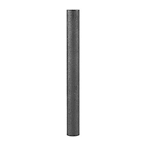 5Pc Graphite Rod Length 100mm Diameter 10mm Electrode Cylinder Rod 99.9% Carbon Graphite Rod Black for Metallurgy, Chemical Industry and Light Industry