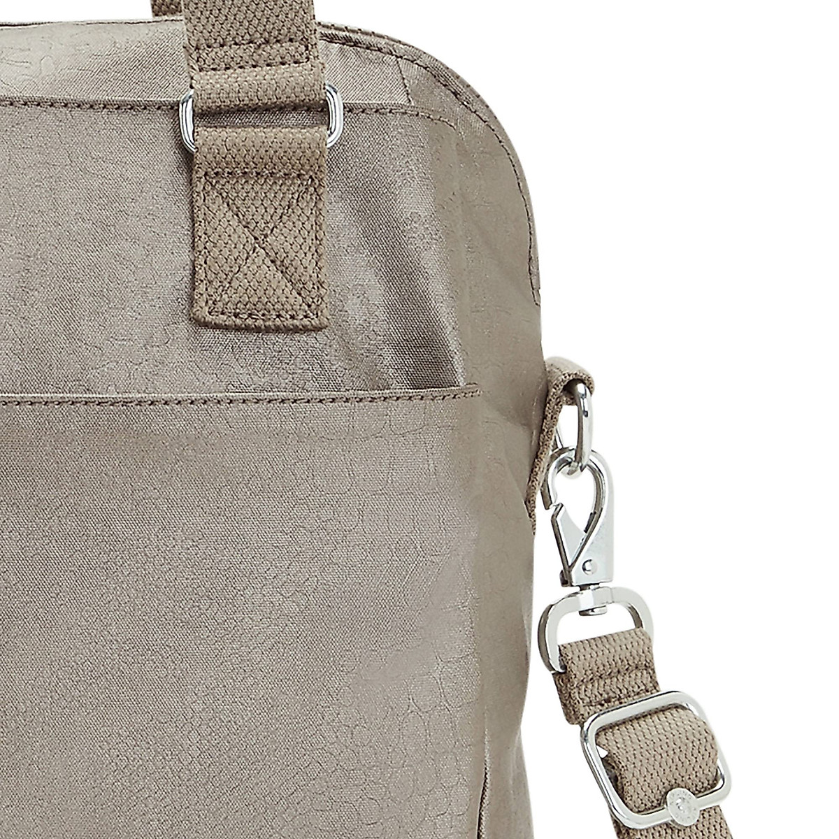 Kipling Felicity Metallic Shoulder Bag Metallic Pewter