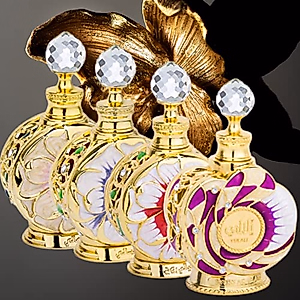Swiss Arabian Amazing Collection Layali,Yulali,Amaali & Layali Rouge concentrated perfume oils 15ML (0.5Oz). (AMAZING COLLECTION)
