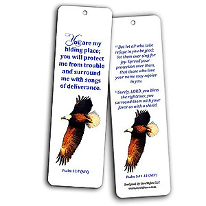 Powerful Scriptures for Protection Safety Bookmark Cards NIV (60-Pack) - oronavirus Protection Bible Promises - Stay Home Stay Safe - Keep Calm Trust God - Christian Encouragement Gifts for Men Women