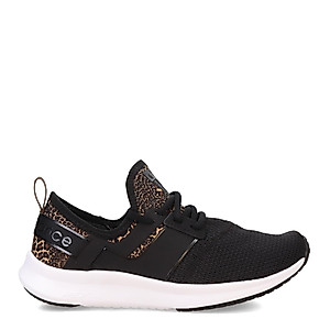 New Balance Women's FuelCore Nergize Sport V1 Sneaker, Black/Sweet Caramel/Bison, 7