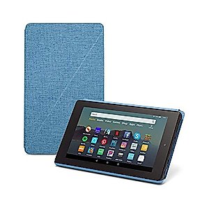 Fire 7 Tablet (7" display, 16 GB) - Blue + Amazon Standing Case (Twilight Blue)