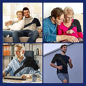 Shoulder Heating Pad,Jade Heated Shoulder Wrap for Rotator Cuff Pain 3 Adjustable Heat