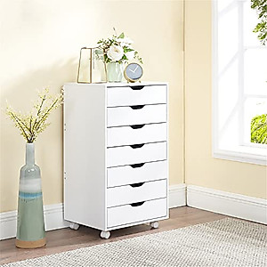 Naomi Home Craft Storage Cabinet 7 Drawer/White