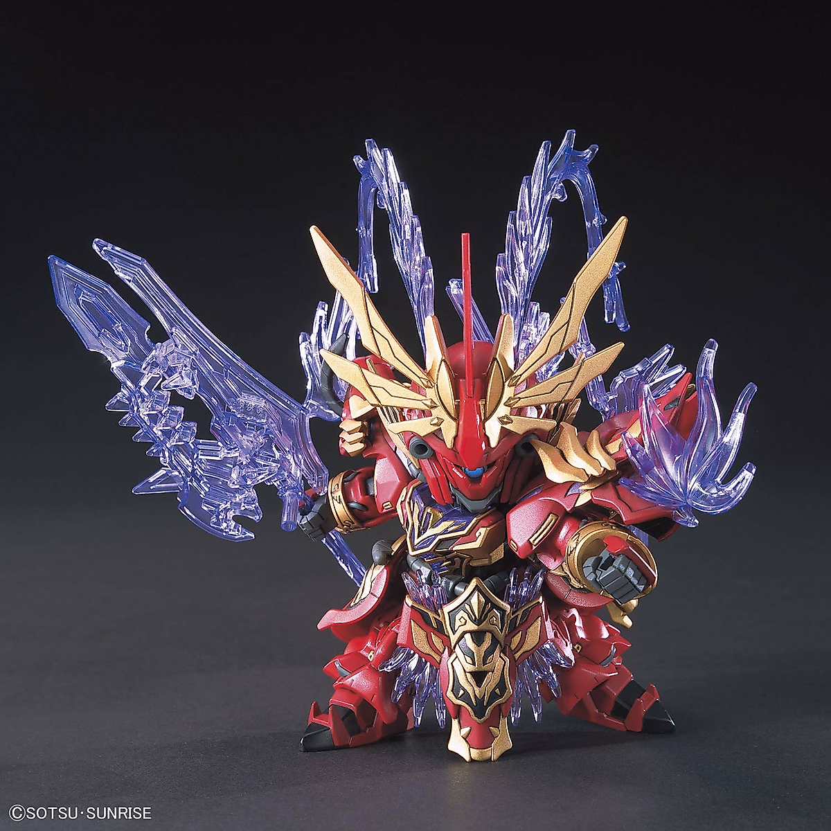 Bandai Lu Bu Sinanju & Hare: SD Sangoku Soketsuden x SD (57610), Purple, red, Gold, one-Size (BAS5057610)