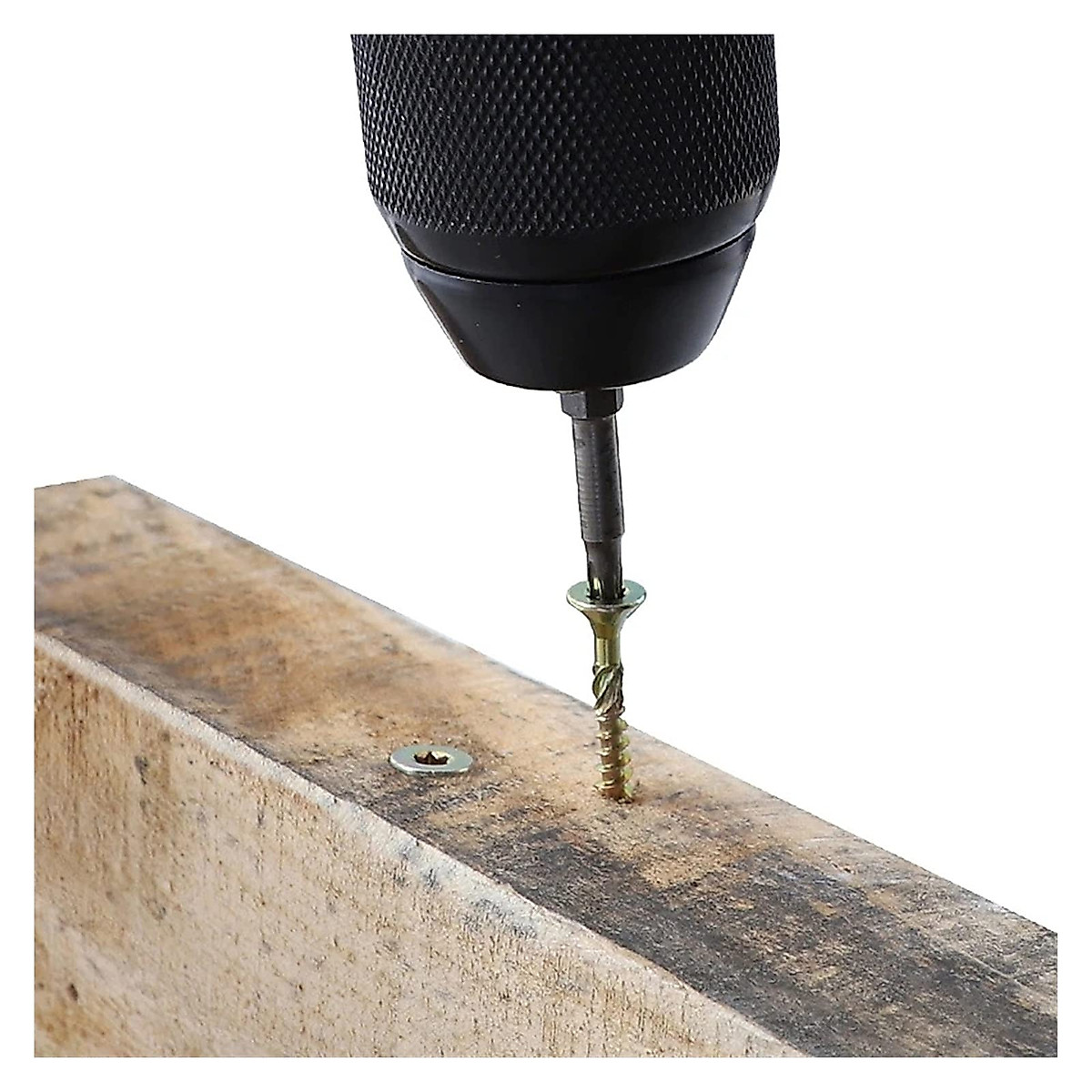 DShanLa 100Pcs 35/45/60/80mm Woodworking Pocket Hole Screws T25 Torx Self Tapping Screws Deck Screw Wood Binding Screws for Hardwood DShanLa (Length : 60mm)