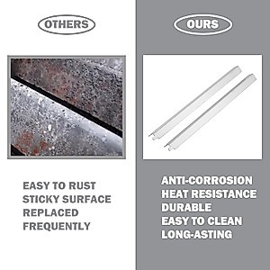 463630021 Heat Tent Replacement for Charbroil Performance 2 Burner Gas Grill Replacement Parts G325-0002-W1 Heat Plates Stainless Steel Heat Shield for Charbroil Grill Parts 463660421 463660021