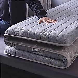 QQCC Mattress Topper Fashion Latex Mattress Folding Mattress for/King/Twin/Full Size Bed Breathe Foam Tatami Mattress (Color Classification : 15, Size : 120x190cm)