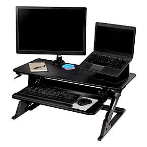 3M Dual-Swivel Monitor Arm, Black (MA140MB)