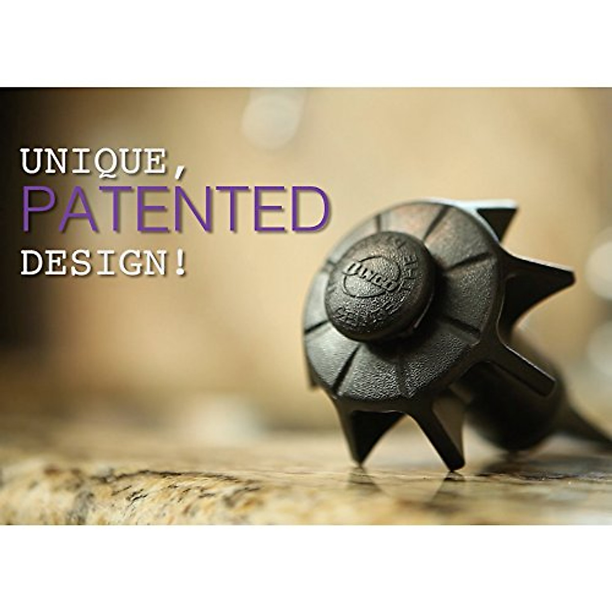 DANCO Disposal Genie Garbage Disposal Strainer | Kitchen Sink Drain Splash Guard | Food Scraper | Black (10051)