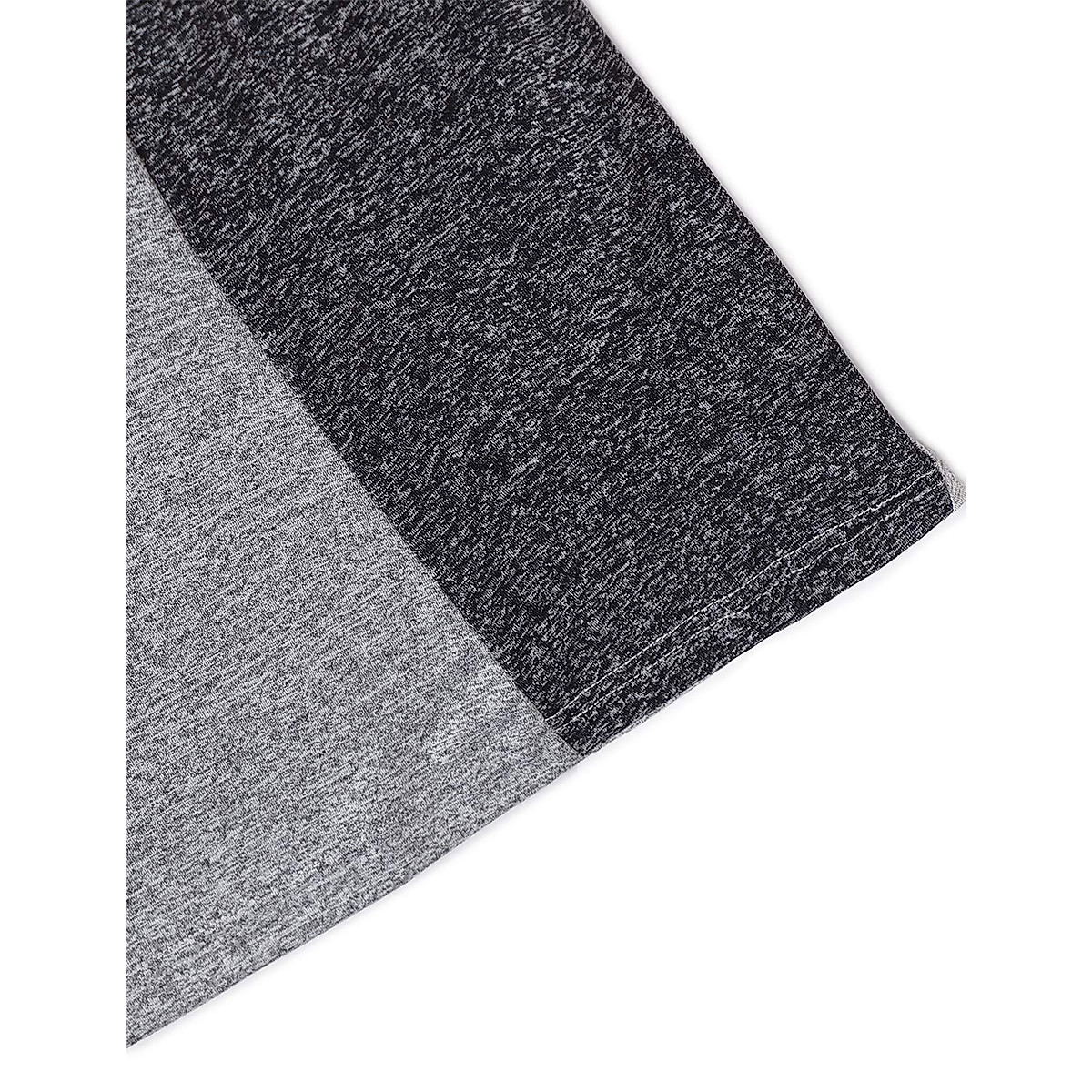 MISS FORTUNE Womens Exercise Tops Short Sleeved Moisture Wicking Atheltic T-shirt Plus Size Gym Shirts for Yoga Grey Pilates Clothes Medium