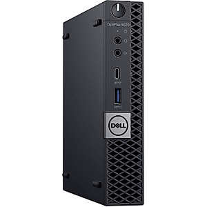 Dell OptiPlex 5070 Desktop Computer - Intel Core i5-9500T - 8GB RAM - 256GB SSD - Micro PC