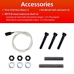 SANOL Max 3000 PSI Pressure Washer Pump 2.5 GPM Rear Outlet Vertical 7/8" Shaft OEM & Replace Ment Pump for Power Washer, Fits: 308653045, 308653093, 308653052, 308653078…