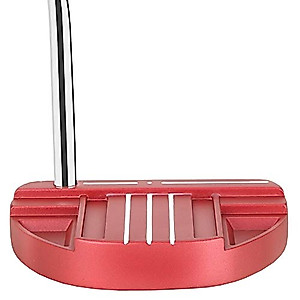Ram Golf Laser Red Milled Face Mallet Putter - Headcover Included 34"