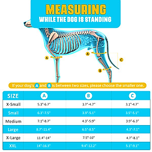 Dog ACL Brace for Luxating Patella Back Leg, Adjustable Dog Rear Leg Brace Support for Joint Pain Muscle Sore Knee Cap Dislocation,Stifle Brace with Side Stabilizers