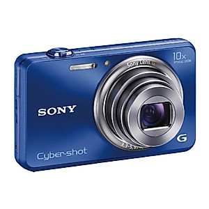 Sony Cyber-shot DSC-WX150 18.2 MP Exmor R CMOS Digital Camera with 10x Optical Zoom and 3.0-inch LCD (Blue) (2012 Model)