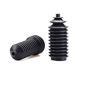 Mallofusa A Pair Steering Rack Boots for Polaris Ranger RZR 400 500 570 700 800 900 1000 5412012 5412013 ETX 2015 EV 2012 Black