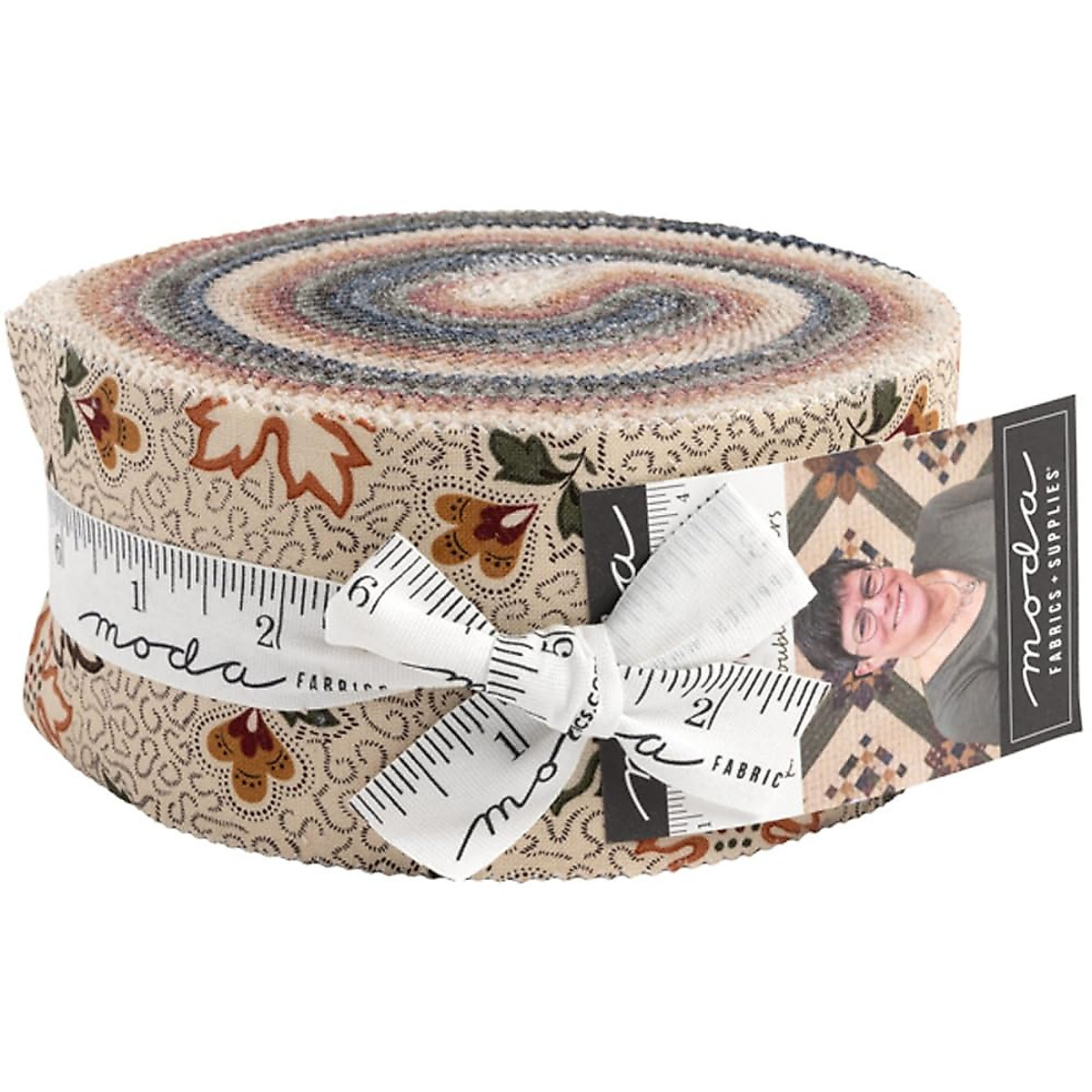 Kansas Troubles Fluttering Leaves Jelly Roll 40 2.5-inch Strips Moda Fabrics 9730JR