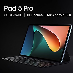 Tablet PC, 8GB RAM 256GB ROM 10.1 Inch Tablet Dual Speakers for Work for Learning (US Plug 100‑240V)