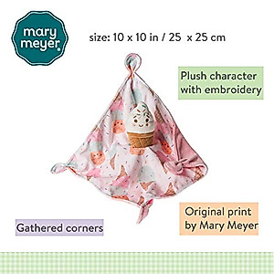 Mary Meyer Soothie Security Blanket, 10 x 10-inches, Sweet Ice Cream