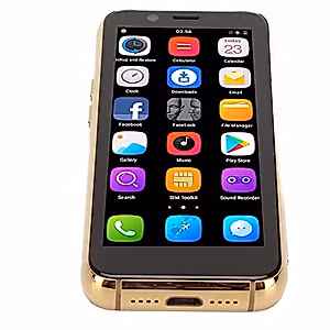 CUIFATI Mini Smartphone for Kid, 3.5 Inch IPS Screen Unlocked Cell Phone, 3GB+32GB, 2023 New Child Phone Gifts (Green)