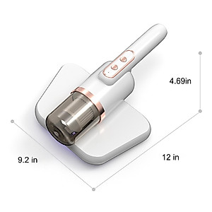 Onetothee Upgraded Uv Mattress Vacuum Cleaner, Strong Handheld Uv Vacuum Cleaner, Portability Convenient Cleaning, Bed, Mattress, Pillow, Sofa, Couch (Sky Blue)