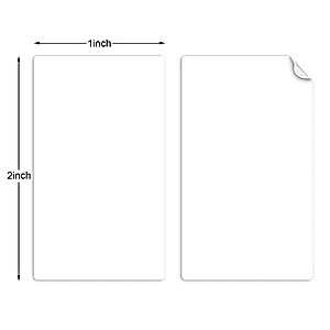 9527 Product 2" x 1" Sticker Labels Direct Thermal Labels 1000 Labels Per Roll