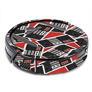 MightySkins Skin Compatible with Shark Ion Robot R85 Vacuum - Retro Controllers 3 | Protective, Durable, and Unique Vinyl Decal wrap Cover | Easy to Apply, Remove, and Change Styles | Made in The USA