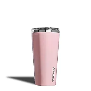 Corkcicle Vaso Aislado Botella de acero inoxidable/Thermos, Rose Quartz
