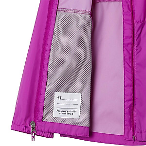 Columbia Youth Girls Switchback II Jacket, Bright Plum, X-Small