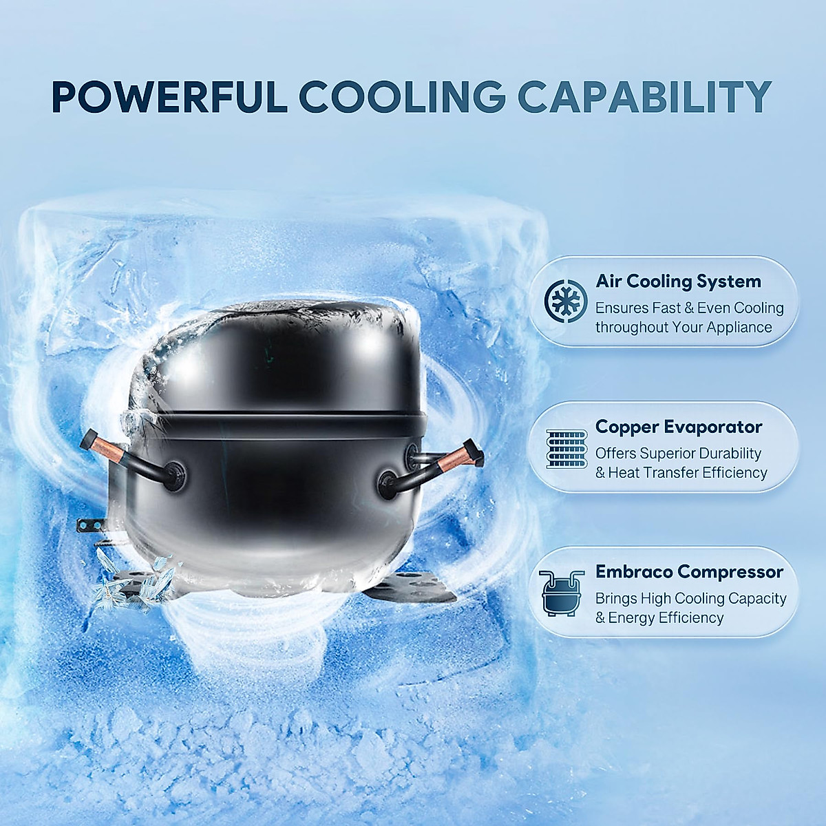 Wilprep Commercial Refrigerator, 54" 2 Solid Door Commercial Fridge with 42 cu. ft. Cap, Reach in Side by Side Refrigerator with Air Cooling Adjustable Shelves for Restaurant Kitchen