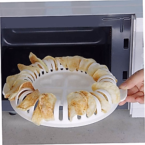 KUYYFDS Potato Chip Maker DIY Low Calories Microwave Oven Baked Potato Chips Grill Fat Free Potato Chips Maker Baking & Pastry Tools Kitchen Accessories Potato Chippers