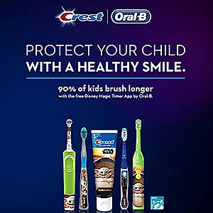 Oral-B Kids Manual Toothbrush Featuring Star Wars The Mandalorian, Soft Bristles, for Children and Toddlers 3+, Pack of 6