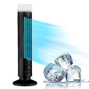 DMEIZPF Tower Fans with LED Light Portable Desk Fans Quiet Cooling Fans for Indoors Bladeless Fan for Indoor Home Bedroom Office Room