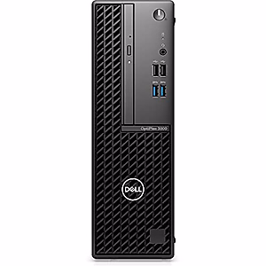 Dell Optiplex 3000 SFF Small Form Factor Desktop (2022) | Core i3-12100 - 256GB SSD Hard Drive - 32GB RAM | 4 cores @ 4.3 GHz Win 11 Home Black (Renewed)