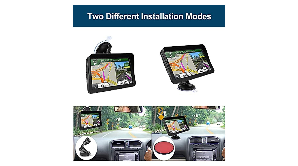 GPS Navigation for Car Truck 9 inch GPS Navigation, Speed Limit ...