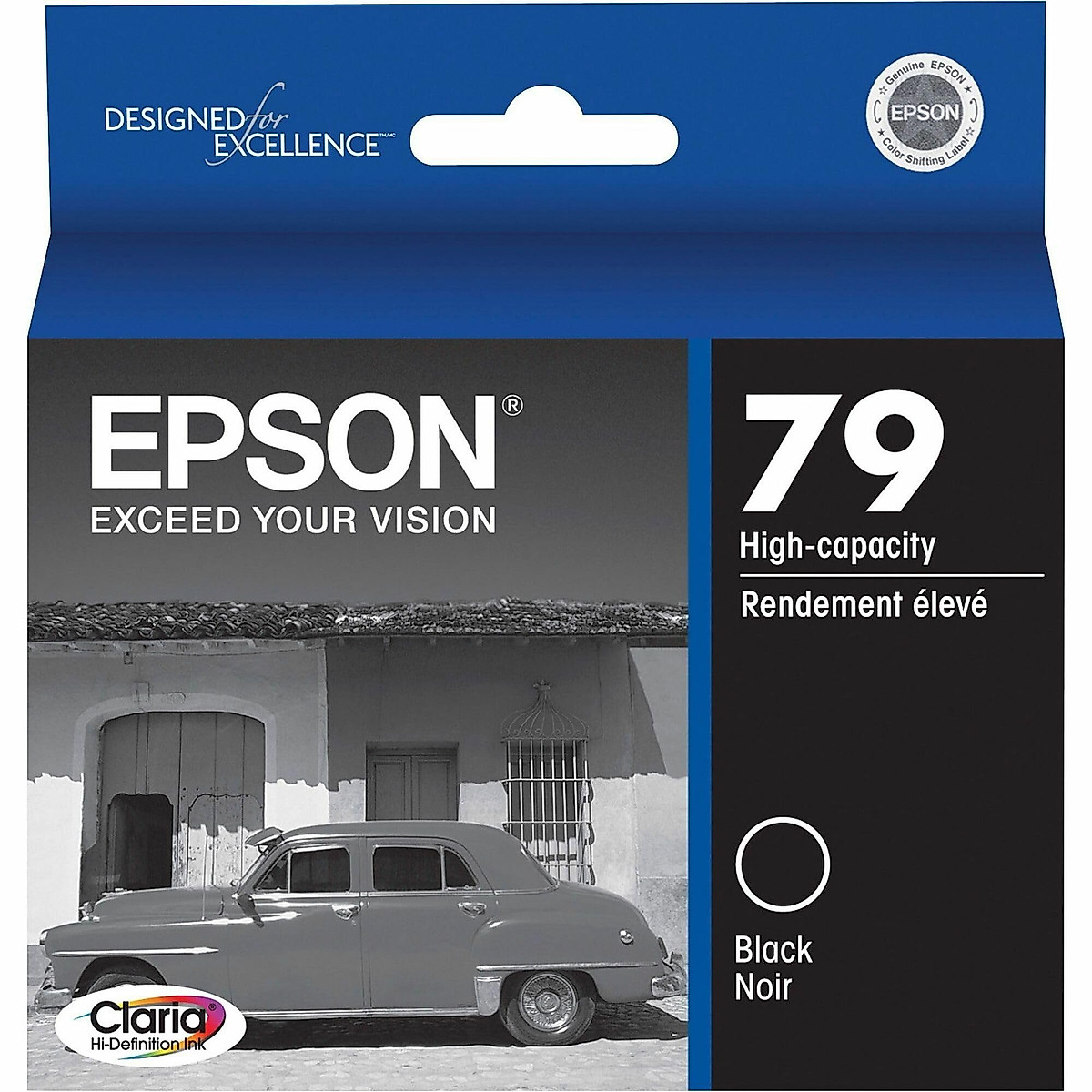 EPSON T079 Claria Hi-Definition -Ink Standard Capacity Black -Cartridge (T079120) for select Epson Artisan Photo Printers