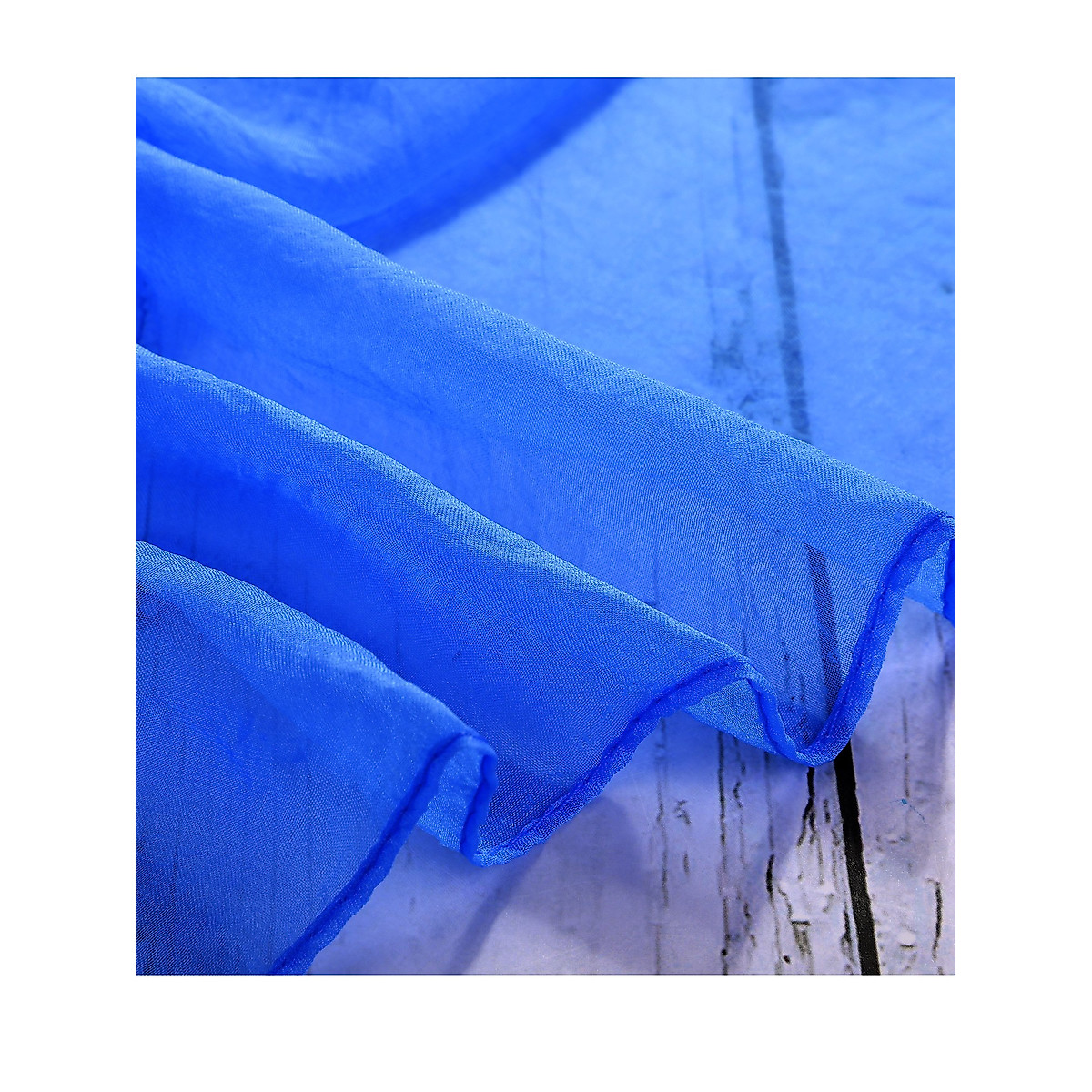 SATINIOR Chiffon Scarf Women Square Handkerchief Lightweight Satin Ribbon Scarf Retro Neck Scarf