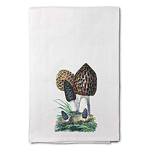 Style In Print Custom Decor Flour Kitchen Towels Mushroom Vintage Look L Food & Beverage Vegetables Food & Beverage Vegetables Cleaning Supplies Dish Towels Design Only