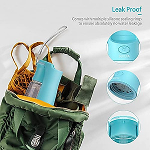 Portable Dog Water Bottle for Walking 19 OZ or 12 OZ Portable Pet Water Bottles for Puppy Small Medium Large Dogs Water Dispenser Dog Water Bowl Dog Accessories