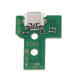 Mustpoint Micro USB Charging Socket Board REV 3 W Flex Ribbon Cable for JDS-030 Sony Playstation PS4 Controller DualShock 4