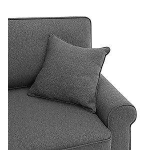 Serta Copenhagen Love Seats, 61" Loveseat, Dark Gray